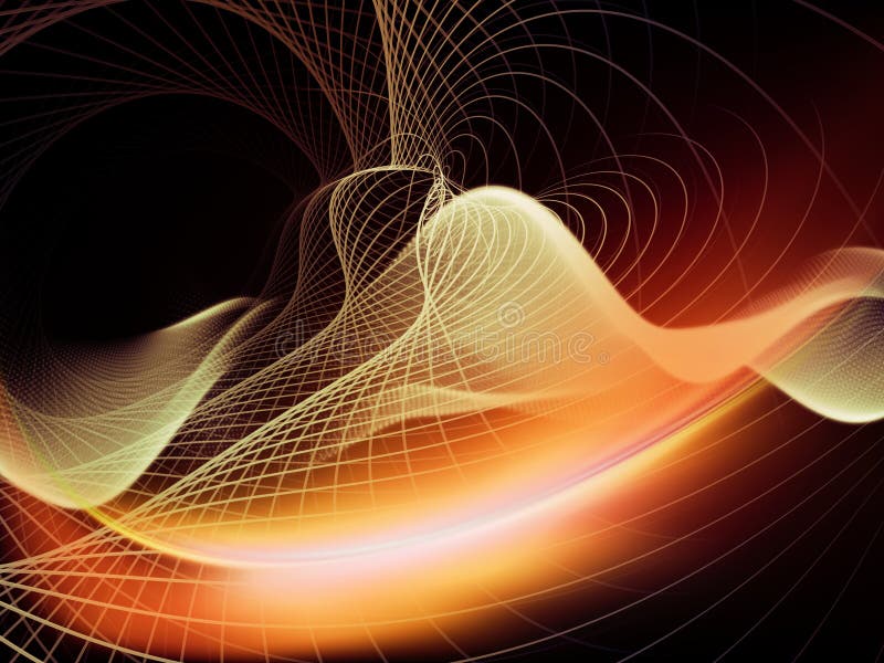 Acceleration of Digital World Stock Illustration - Illustration of ...