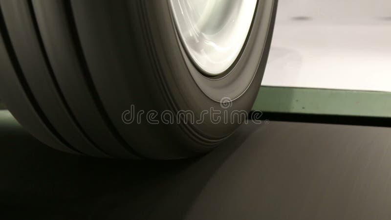 Acceleration Performance Test at Front Wheel Drive in a Car Laboratory ...