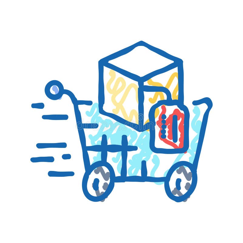 Acceleration Technical Sales Engineer Icon Doodle Illustration Stock ...