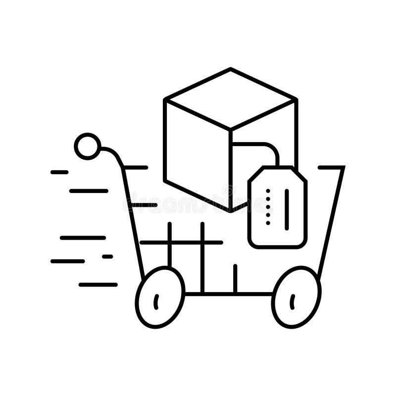 Acceleration Technical Sales Engineer Line Icon Vector Illustration ...