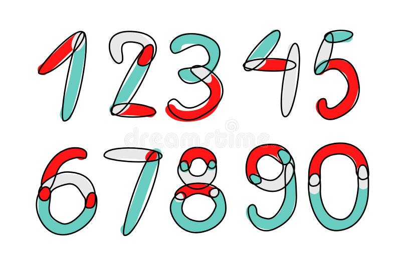 Accendent Vector Font.Child Alphabet with Illustration Stock Vector ...