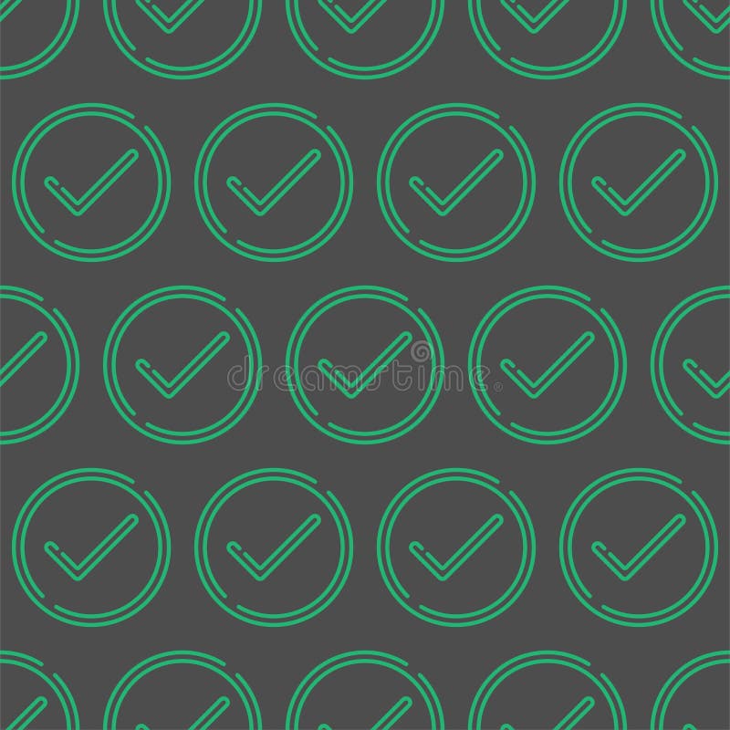Checkmark Seamless Stock Illustrations – 944 Checkmark Seamless Stock ...