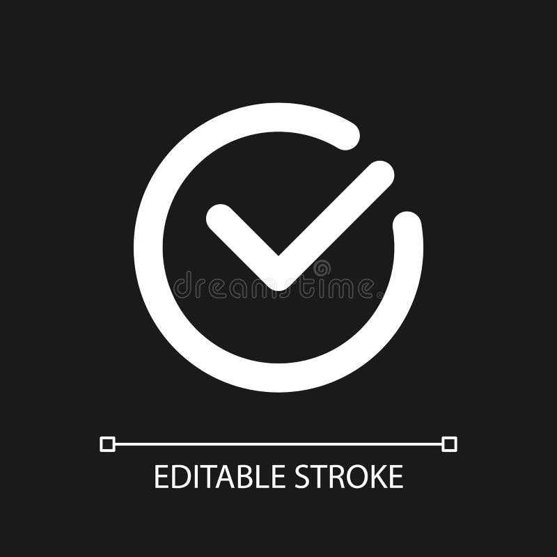 Accept Button Pixel Perfect White Linear Ui Icon for Dark Theme Stock ... Accept Button Pixel Perfect White Linear Ui Icon for Dark Theme Stock ...