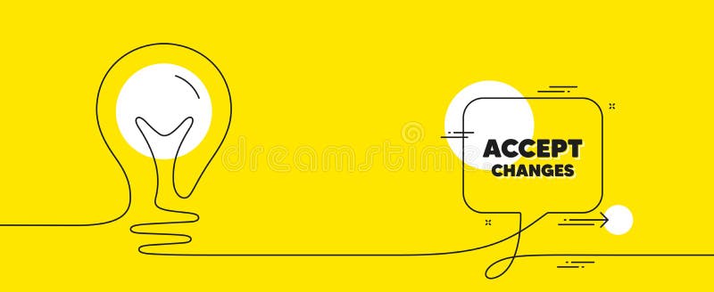 Accept Changes Motivation Message. Motivational Slogan. Vector Stock ...