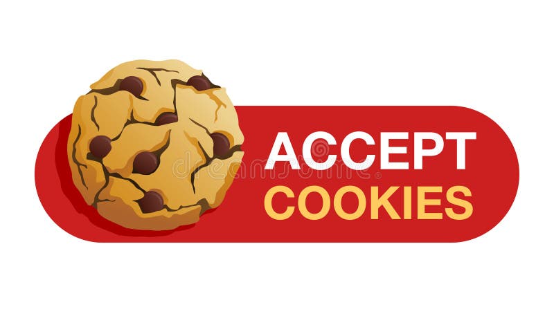 Accept All Cookies - Pictogram for Pop-up Window Stock Vector ...