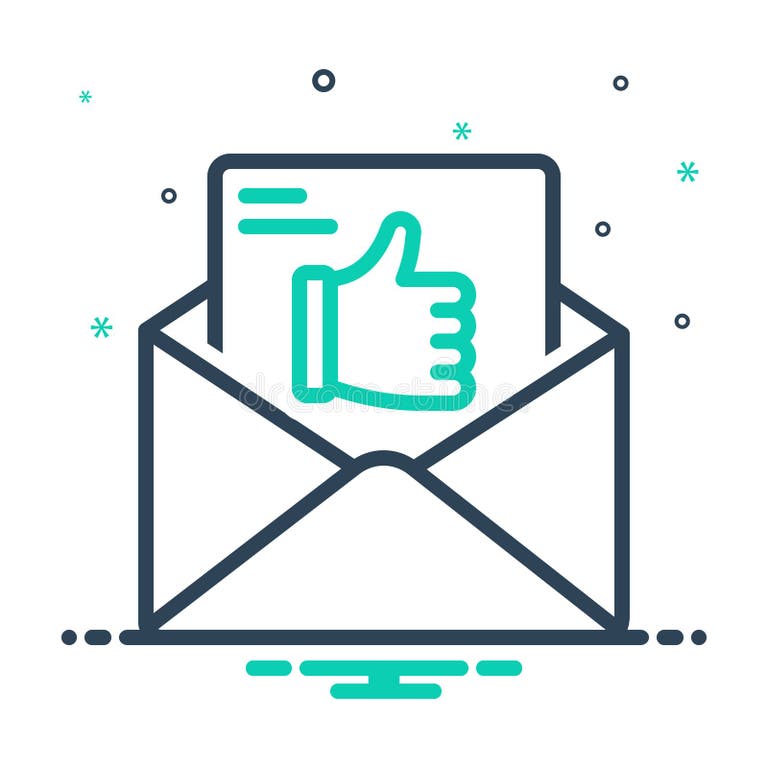 Mix Icon for Accept, Get and Obtain Stock Vector - Illustration of ...