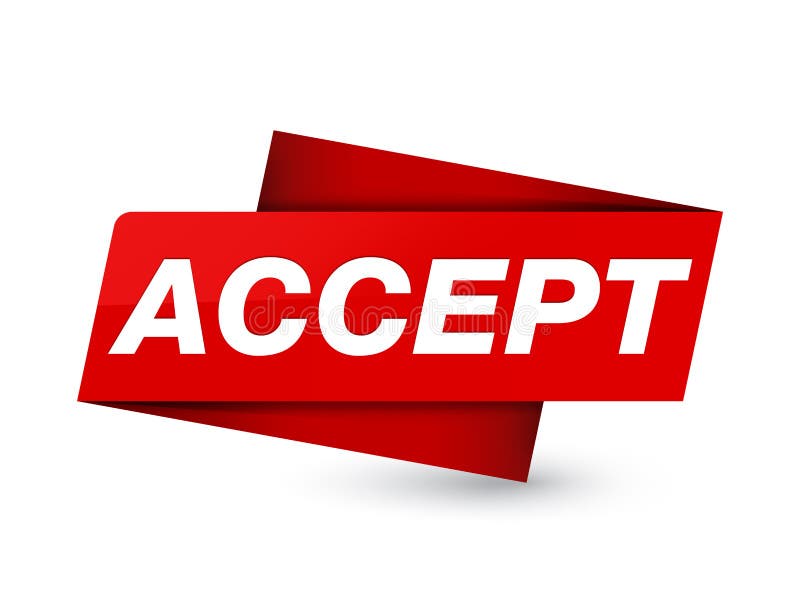 Accept sign stock vector. Illustration of choice, option - 29426306