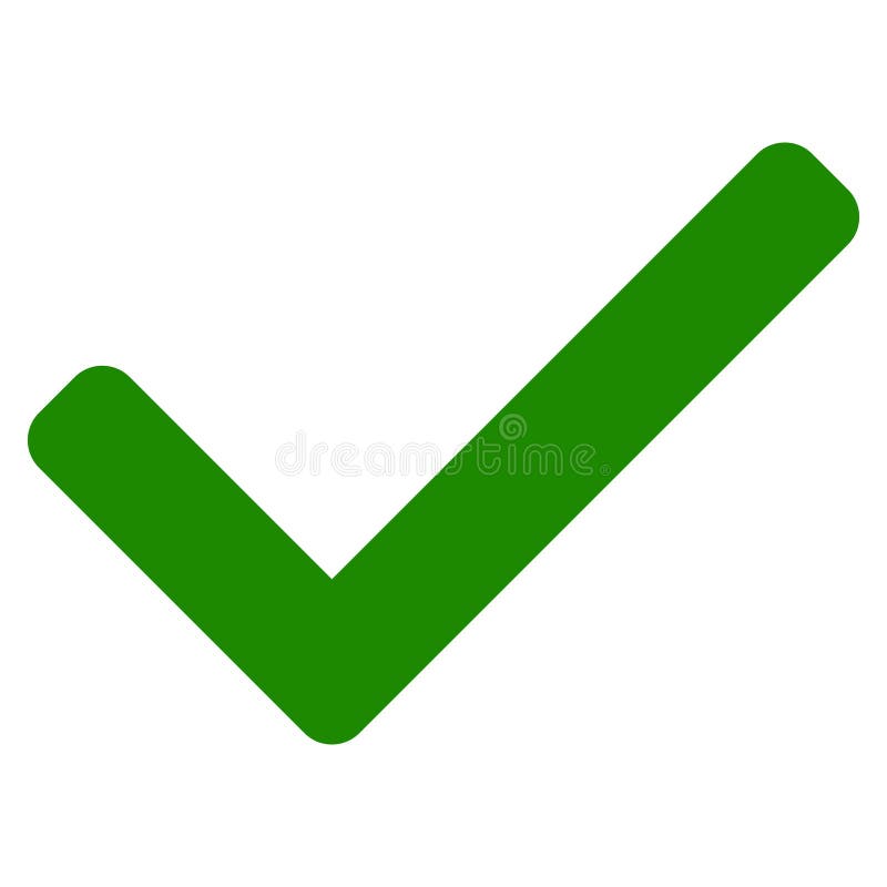 Accept Tick Icon Recursive Mosaic Stock Vector - Illustration of ...