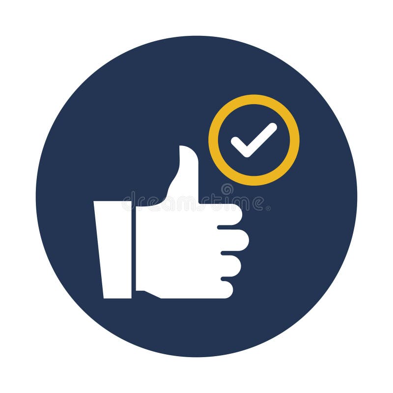 Acceptance Approved Vector Icon Which Can Easily Modify Stock Vector ...