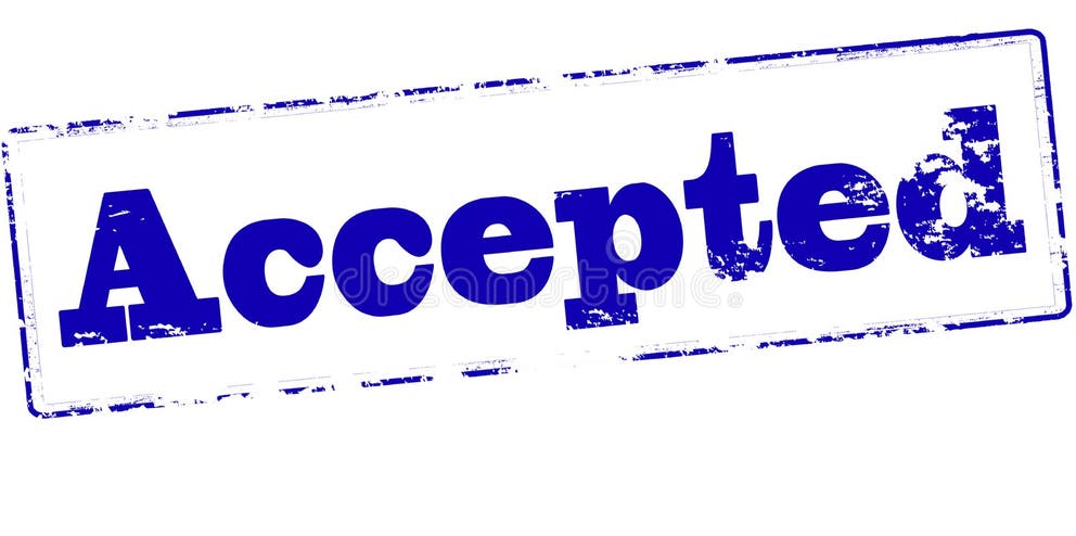 Accepted stock illustration. Illustration of symbol, acknowledged ...