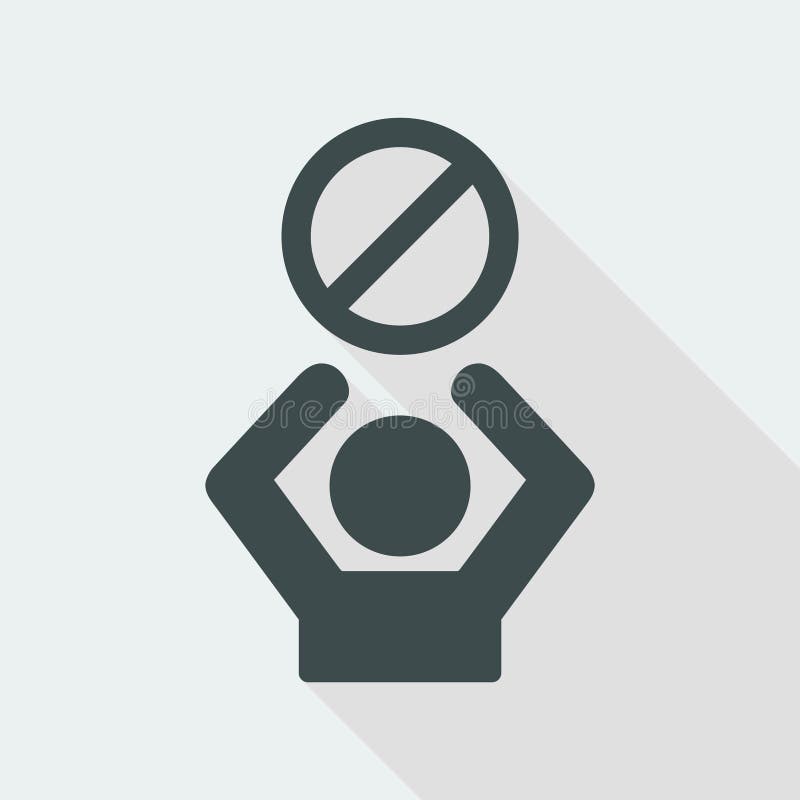 Acceso Denegado - Icono Web Del Vector Ilustración del Vector ...