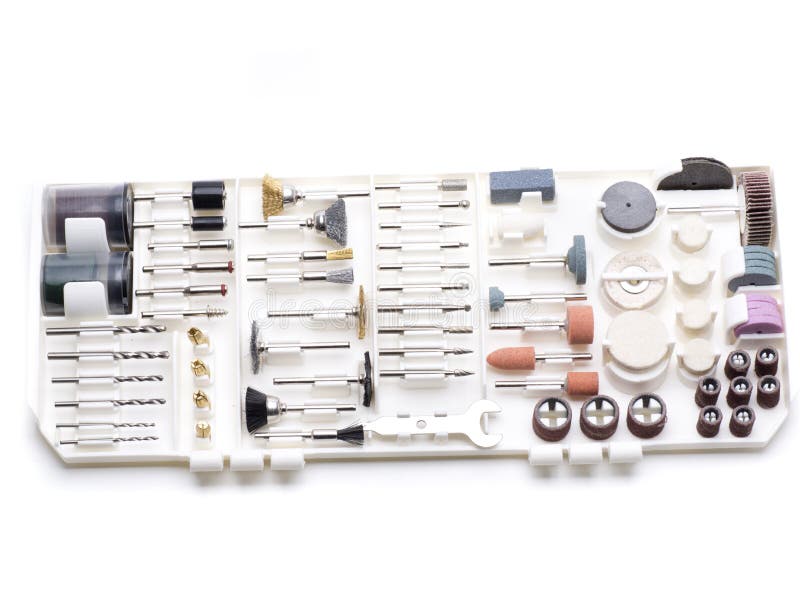 Minitool and accessories stock image. Image of tool - 155646777