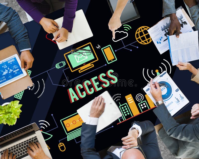 Access Accessible Available Possible Available Concept Stock Photo ...