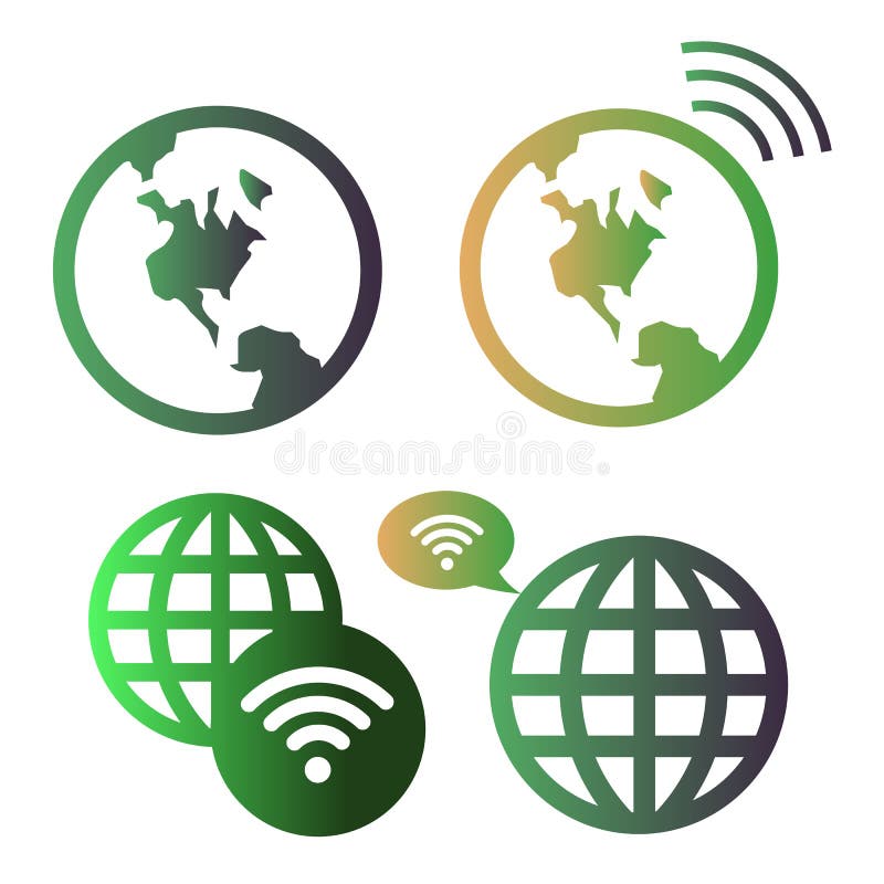 Access Area Communication Connect Connection Digital Stock Illustration ...