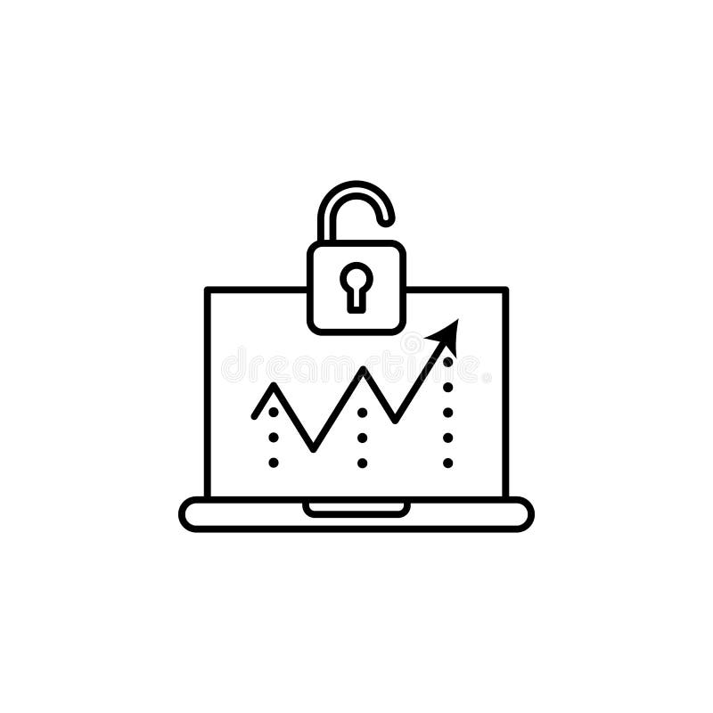 Breach, Data Protection Icon. Element of General Data Project for ...