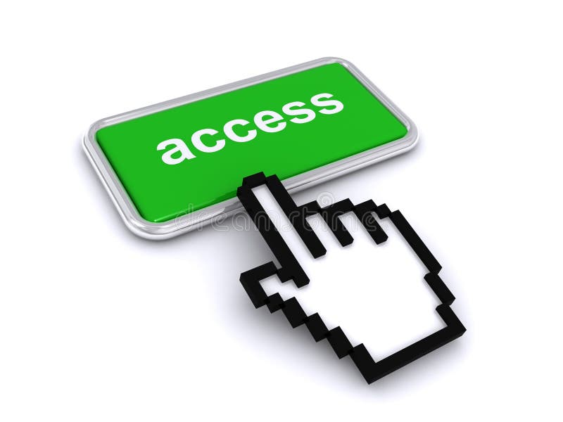 Access button stock photo. Image of wide, settings, technology - 38059878