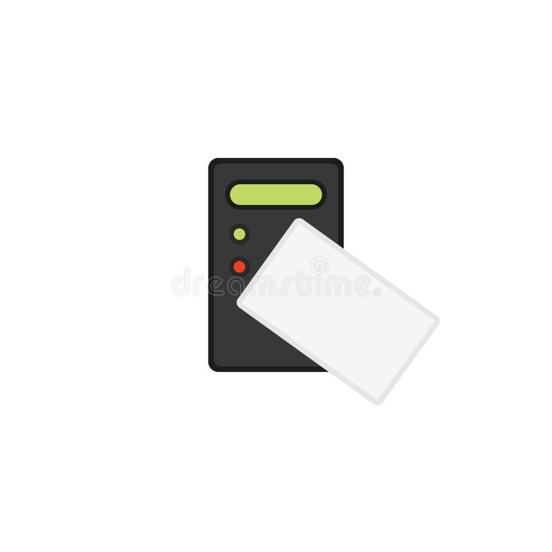 Badge Card Reader Stock Illustrations – 145 Badge Card Reader Stock ...