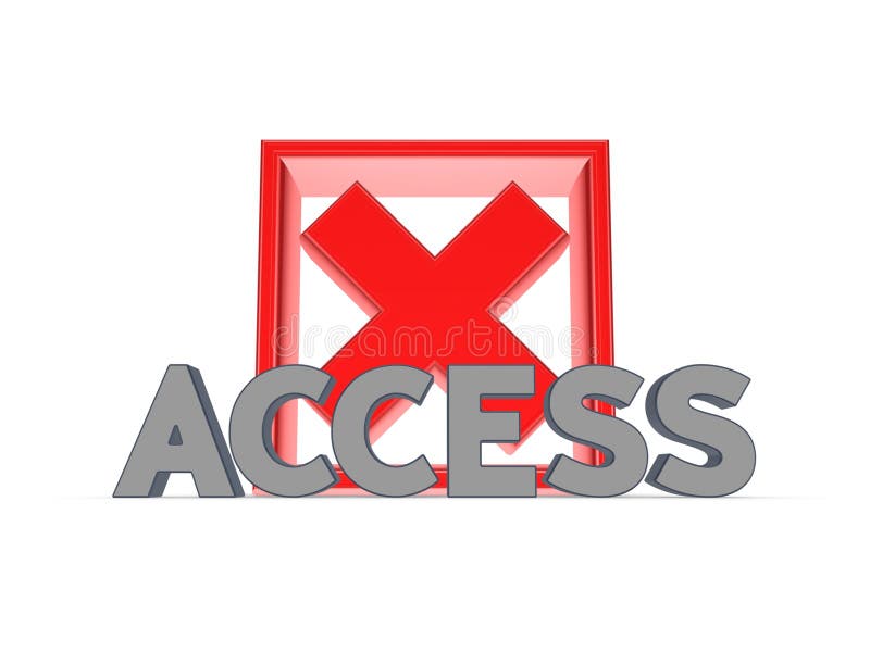 Access concept. stock illustration. Illustration of false - 31801623