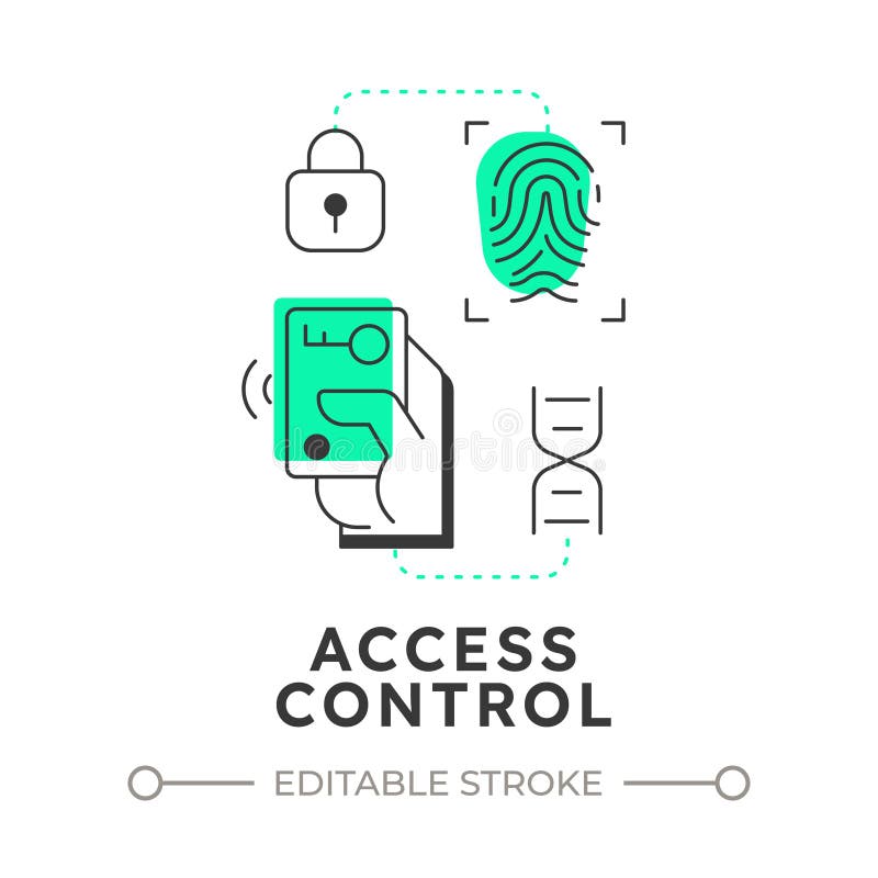 Physical Security System Stock Illustrations – 1,201 Physical Security ...