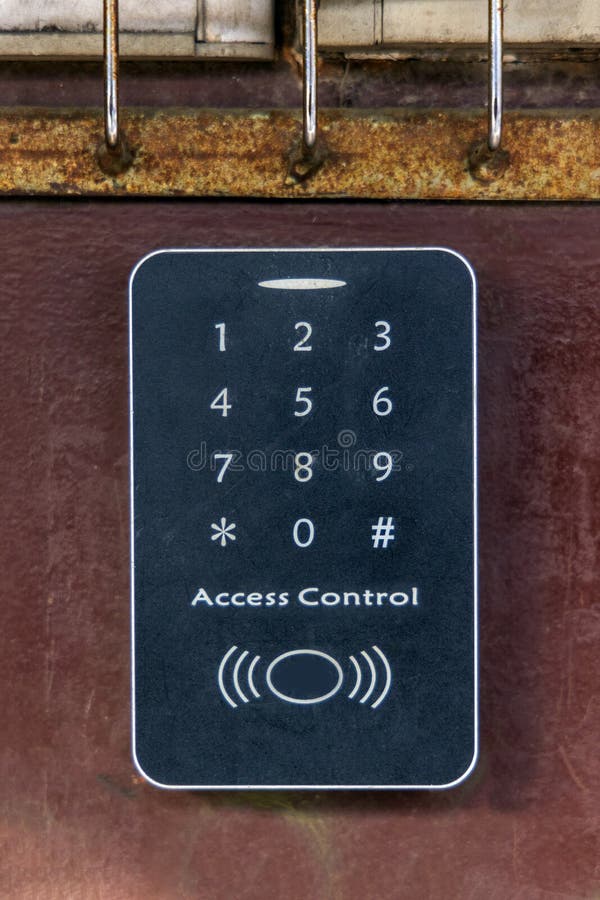 Access Control Pad Rfid stock photo. Image of bell, sensor - 266584884