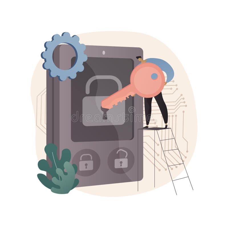 Access Control System Concept Vector Illustration Stock Vector ... Access Control System Concept Vector Illustration Stock Vector ...