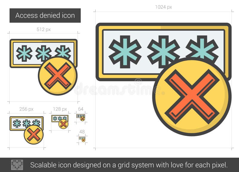 Reject Line Drawing Stock Illustrations – 435 Reject Line Drawing Stock ...