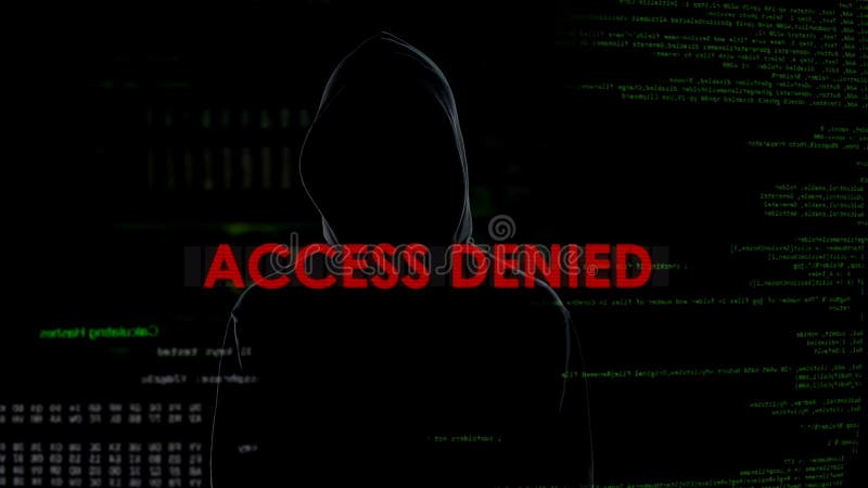 Access Denied, Unsuccessful Hacking Attempt on Server, Hacker on ... Access Denied, Unsuccessful Hacking Attempt on Server, Hacker on ...