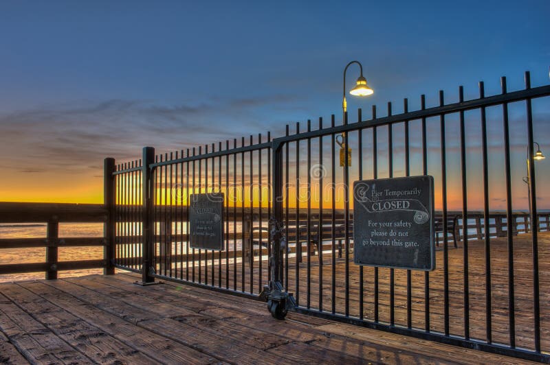 Access Denied Warning Gate Lock Stock Photos - Free & Royalty-Free ...