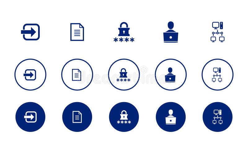 Intranet Icon. Simple Element Stock Vector - Illustration of element ...