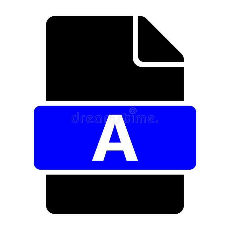 Access File Format Icon stock vector. Illustration of design - 274593358