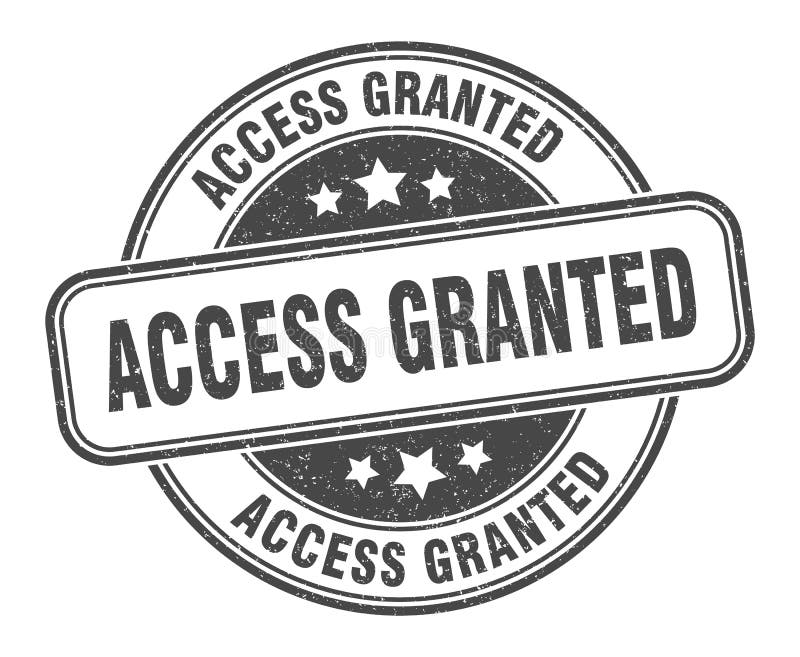 Access Granted Stamp Stock Illustrations – 952 Access Granted Stamp ...
