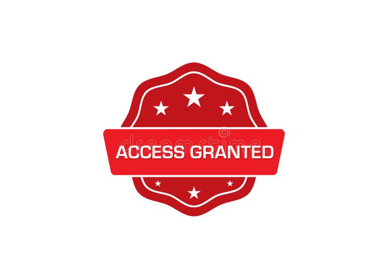 Access Granted Stamp,Access Granted Rubber Stamp, Stock Vector ...