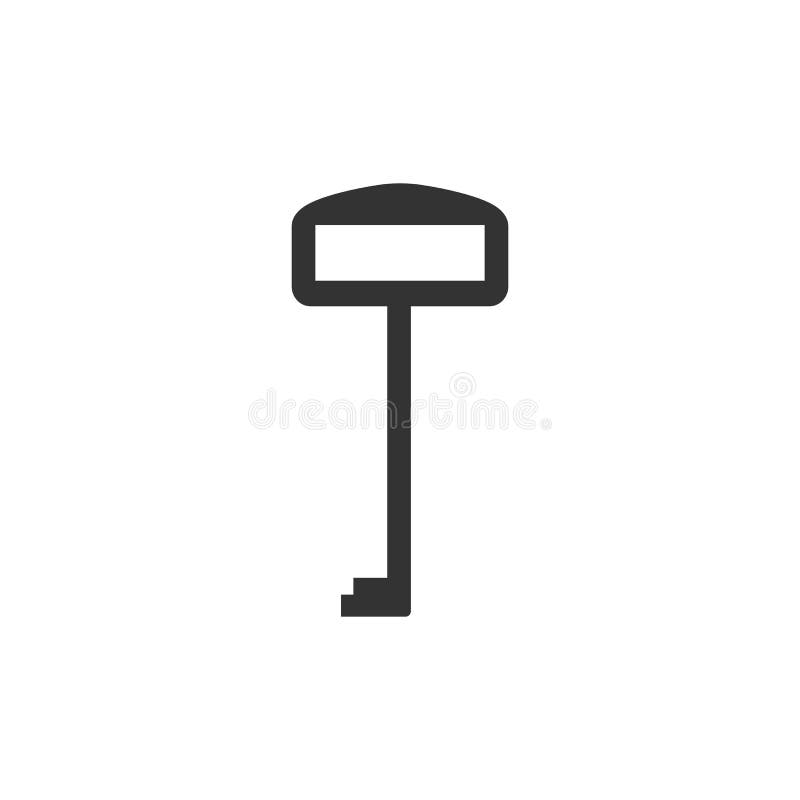 Access, Key Icon Vector Illustration Flat Design Stock Illustration ...