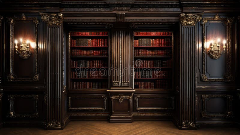 Access library doors stock illustration. Illustration of books - 307602825