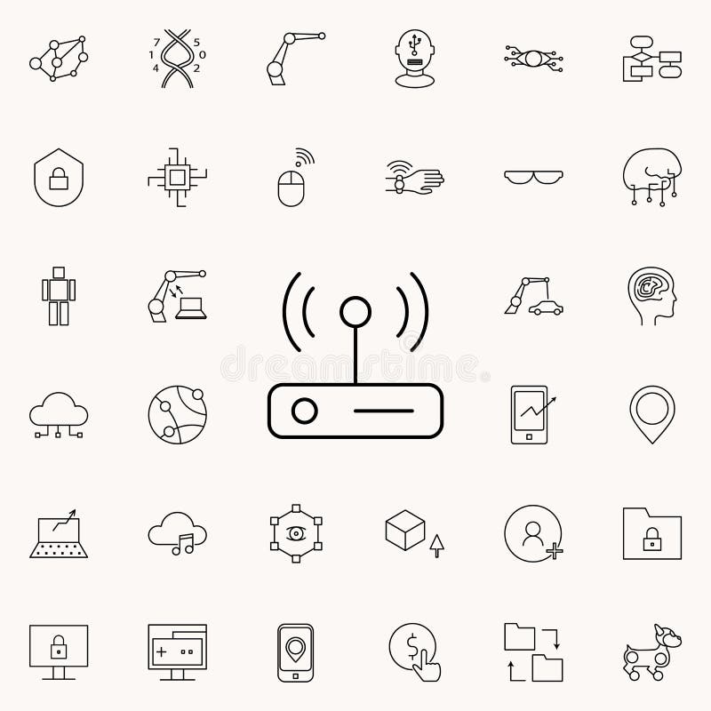 Access Point Icon. Element of Technologies Icon with Name for Mobile ...