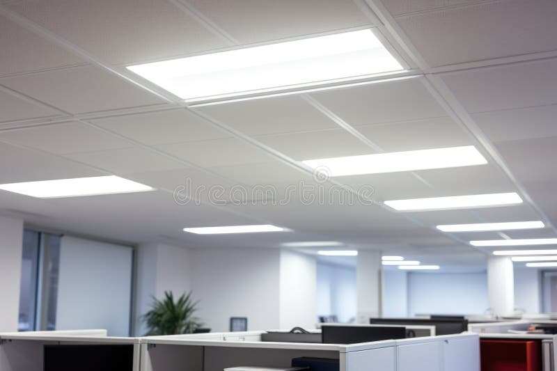 Access Point on Office Ceiling, with Led Indicators Stock Image - Image ...