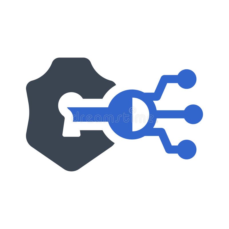 Access protection icon stock vector. Illustration of security - 351613003