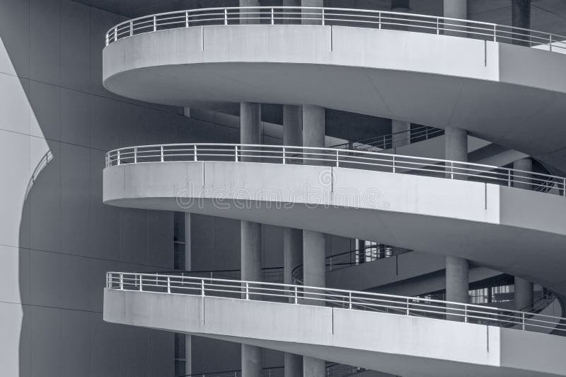 Access ramp, concrete work stock image. Image of parking - 98594065