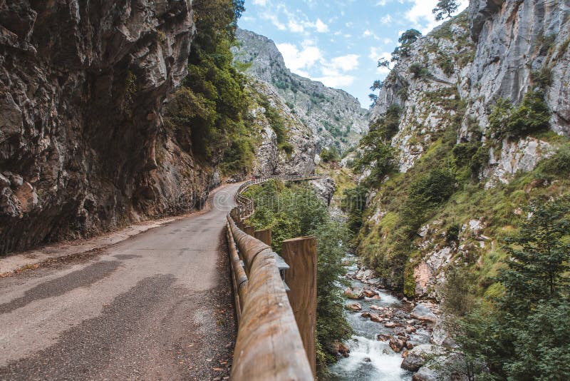Access Road To the Town of Cain Editorial Stock Photo - Image of ...