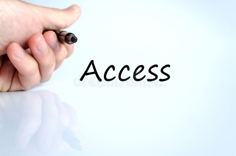 Access text concept stock image. Image of plan, handwriting - 88639353