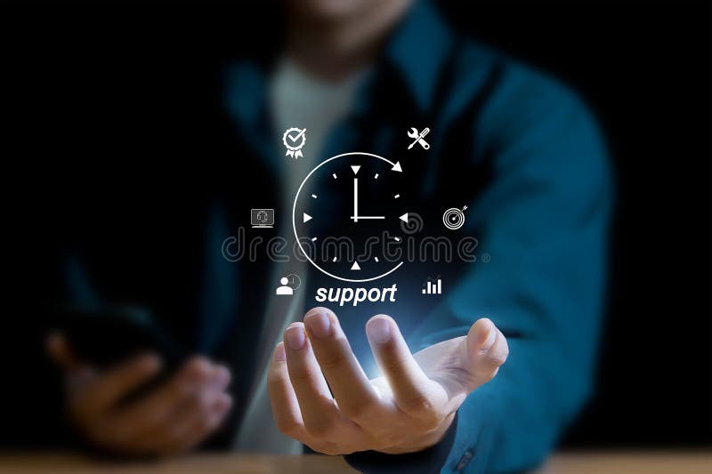 24-7 Service 24-7 Online Store Concept with Full-time, 24-7 Access To ...