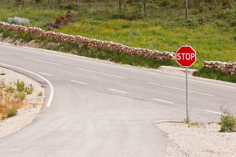 Access to Main Road stock image. Image of communication - 19442457