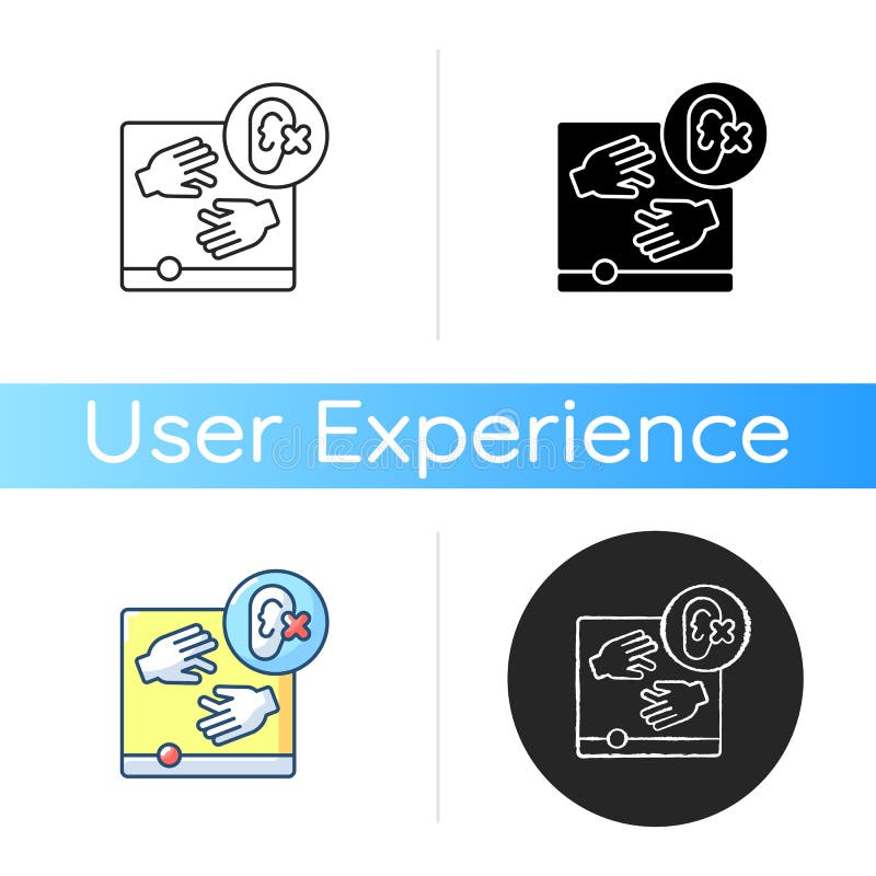 Accessibility Icon with Wheelchair and Technology Abstract Background ...