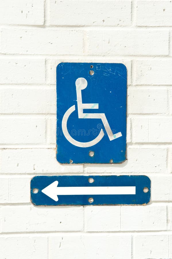 Accessibility sign stock photo. Image of information - 18986494