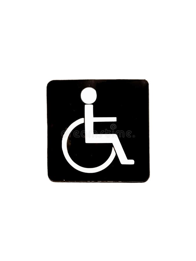 Accessibility Sign: International Symbol of Access Stock Illustration ...