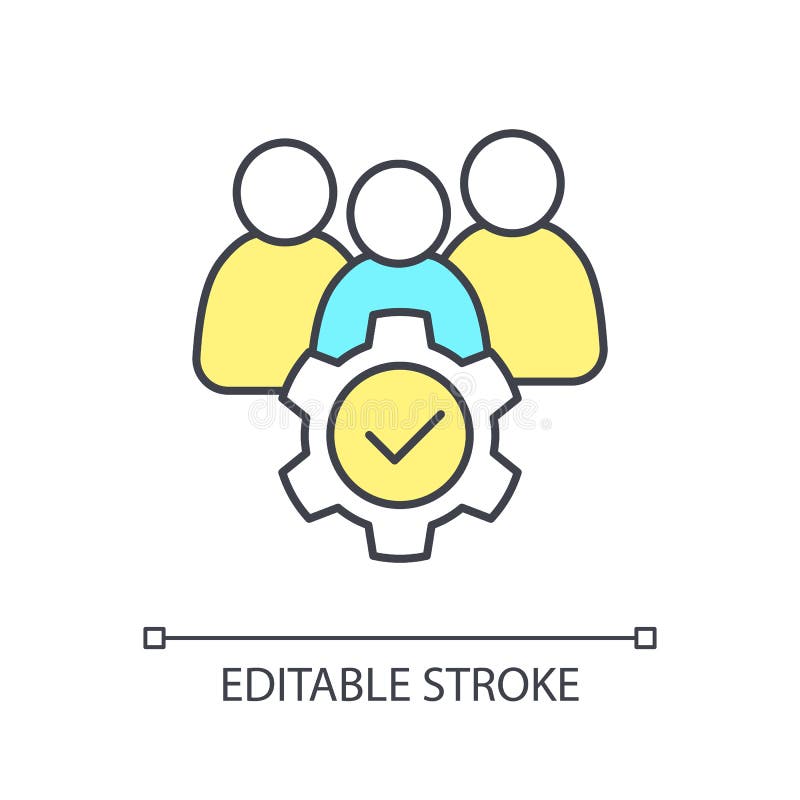 Accessibility in Ux Design RGB Color Icon Stock Vector - Illustration ... Accessibility in Ux Design RGB Color Icon Stock Vector - Illustration ...