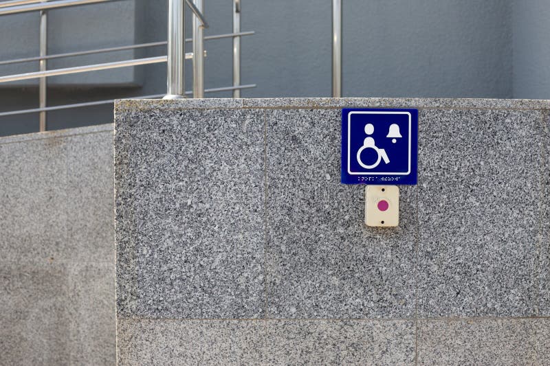 Accessible Environment for Disabled People Stock Photo - Image of ...