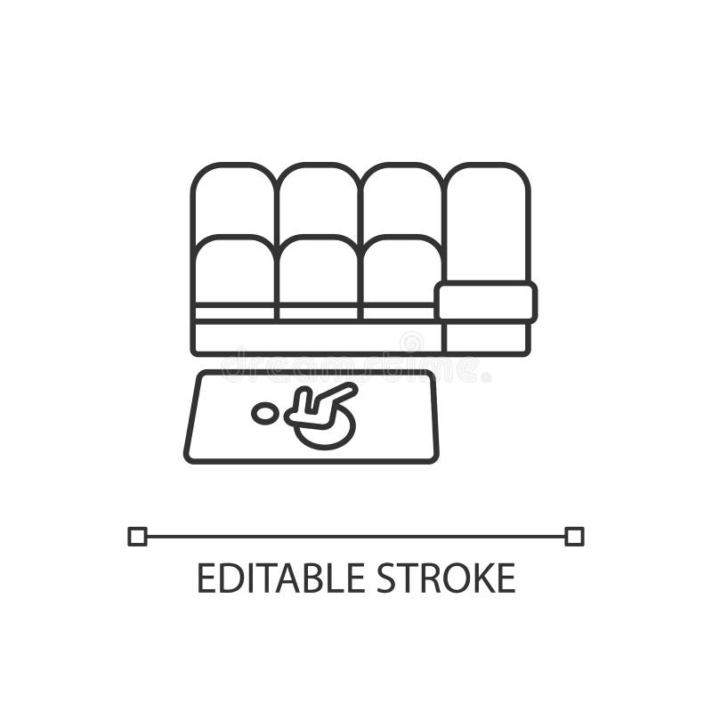 Concept Accessible Seating Stock Illustrations – 111 Concept Accessible ...