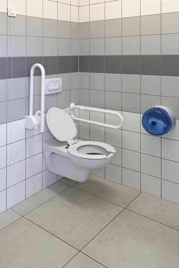 Accessible toilet stock image. Image of accessible, clean - 46828225