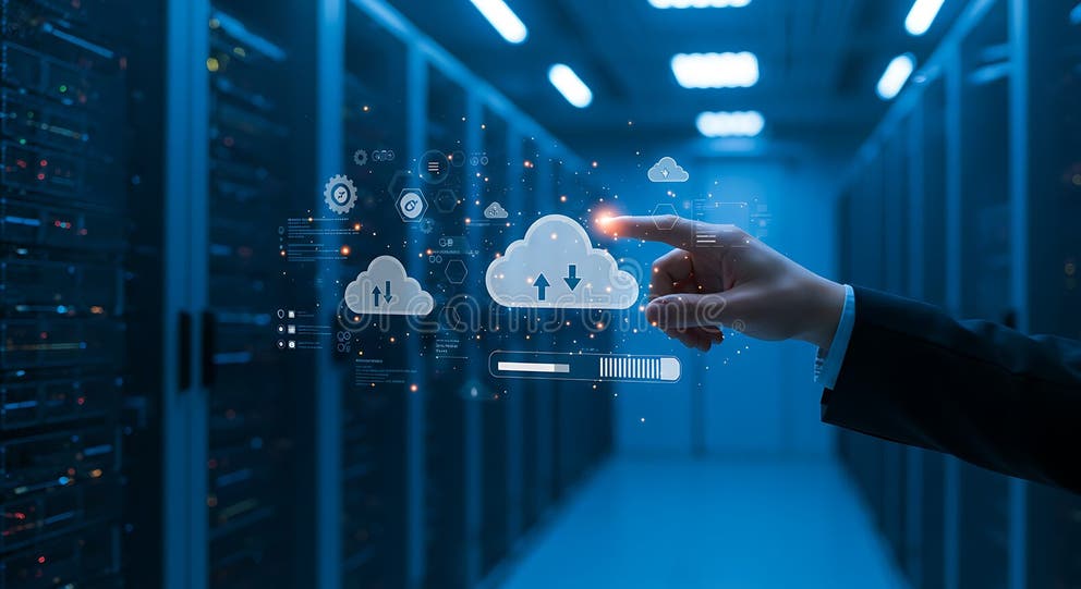 Accessing Cloud Computing Services with Data Center Servers and Digital ...